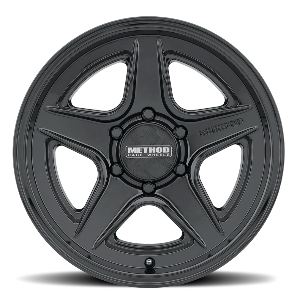 METHOD MR319 GLOSS BLACK 18X8.5 +40MM OFFSET 6X5.5 CENTERBORE – MJ ...