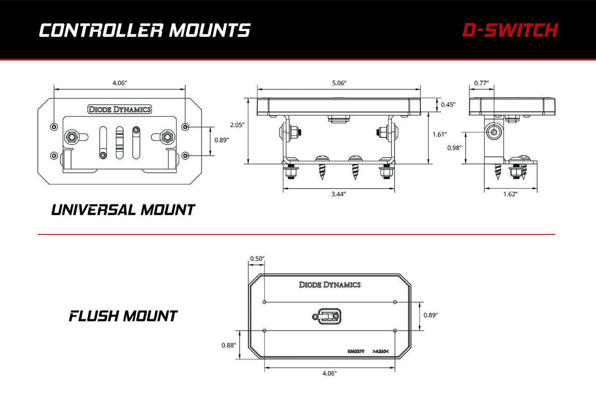 DIODE DYNAMICS Diode Dynamics D-Switch 8-Channel Switch Panel – MJ ...