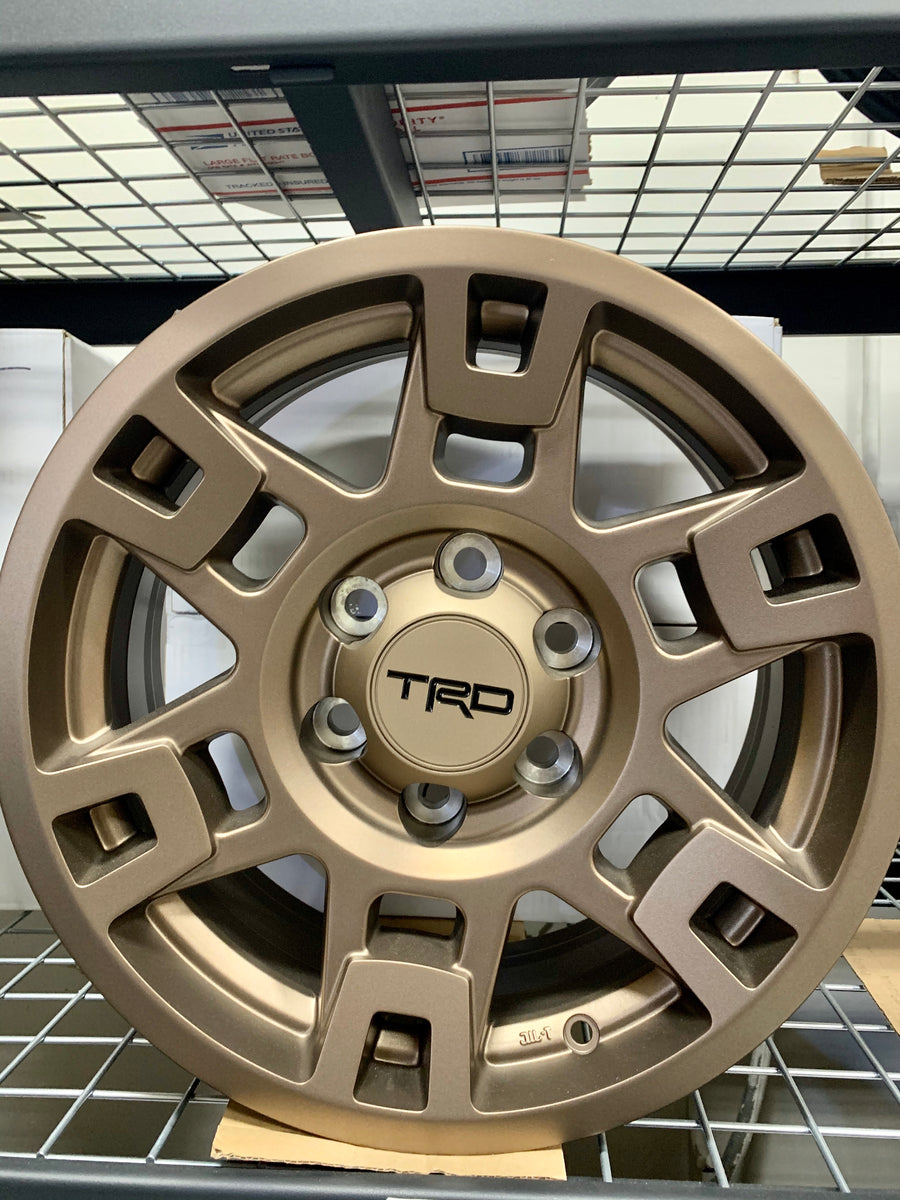 Toyota TRD Pro 17 BRONZE 4Runner /TACOMA/ FJ Wheels OEM Genuine – MJ ...